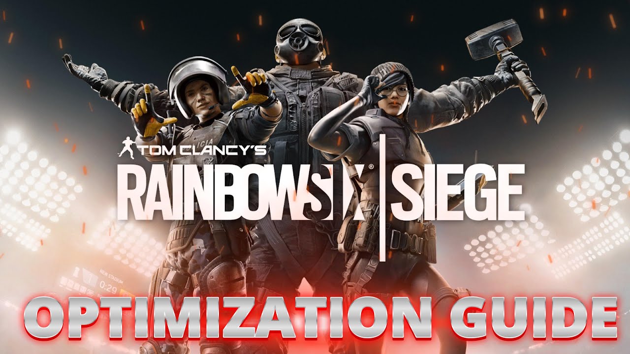 How to optimize rainbow six, boost performance and moreFPS *R6* - YouTube