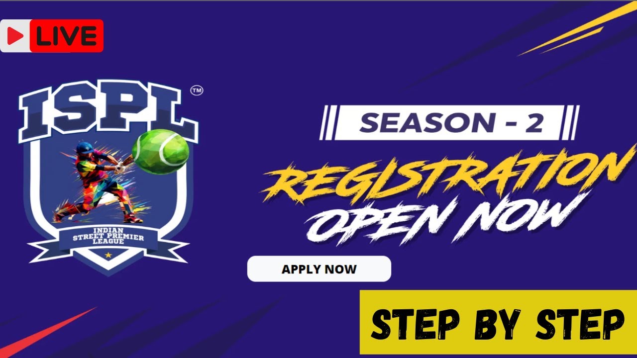ISPL T10 Season 2 Registration | Indian Street Premier League Player ...