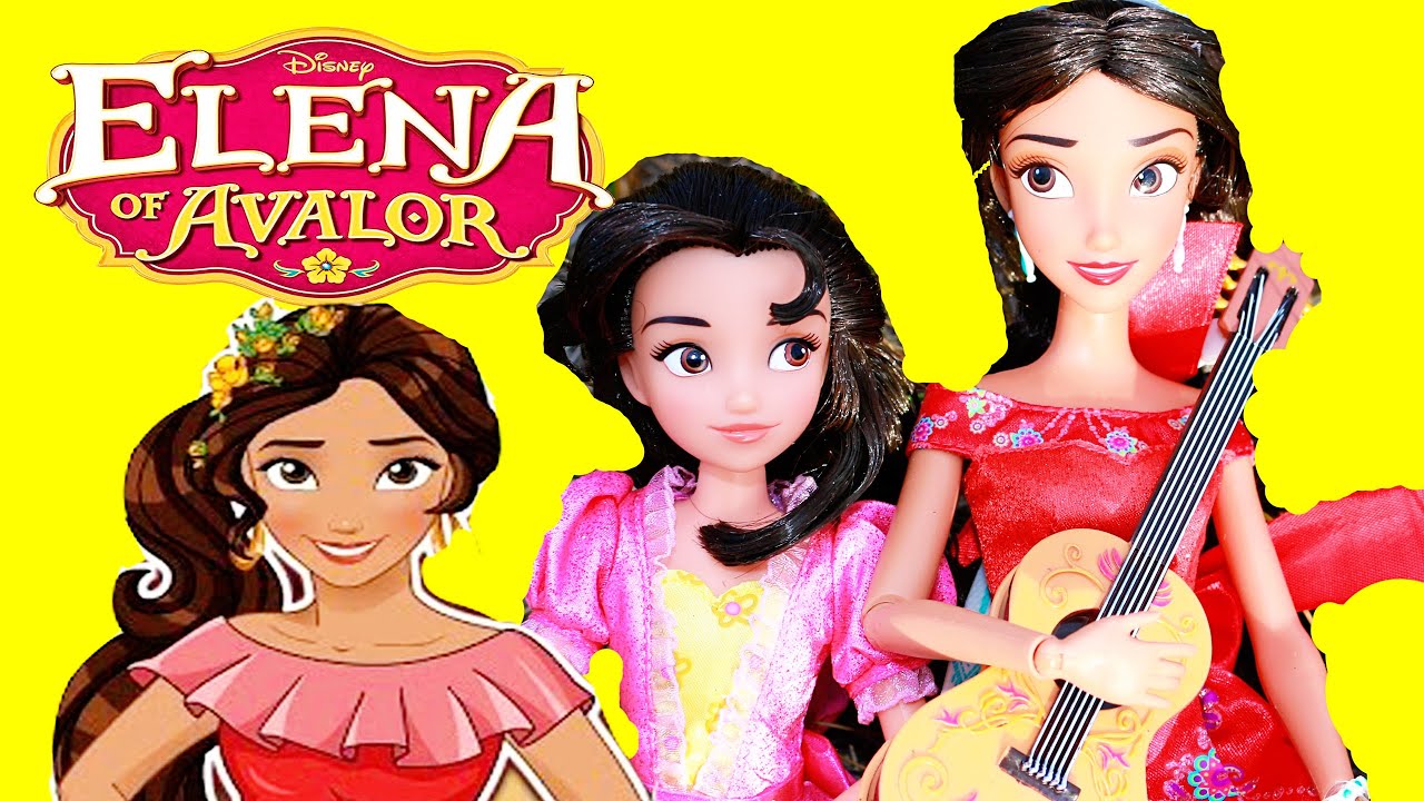 Elena of Avalor NEW DISNEY PRINCESS Latina Princess - YouTube