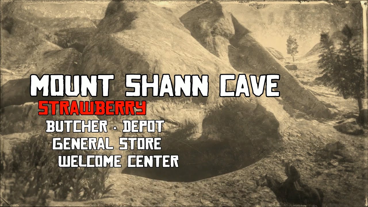 Mount Shann Cave; Strawberry Butcher; Depot; General Store; Welcome ...