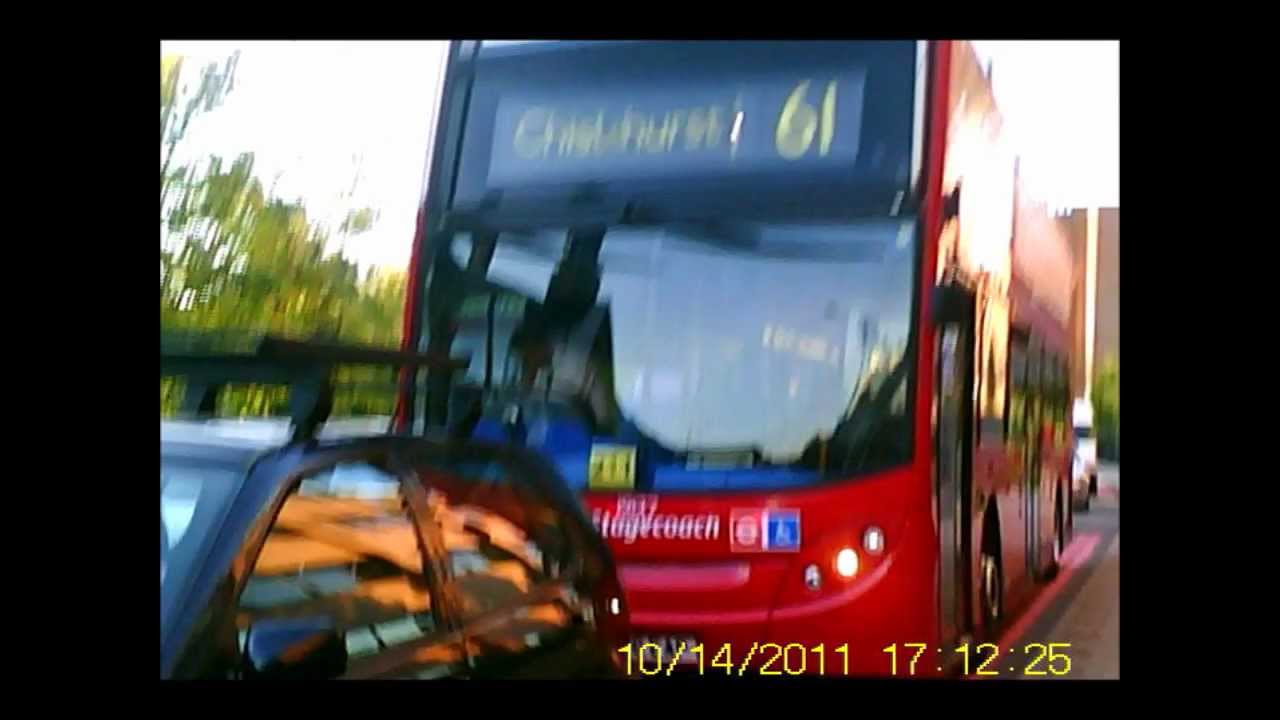 Stagecoach 61 To Chislehurst Bus Driver On The Phone LX56 EAP - YouTube