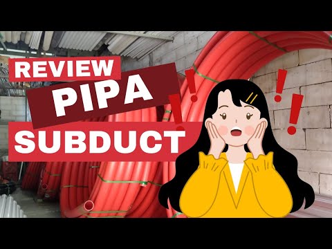 Review Tipis2 Pipa Subduct untuk pelindung kabel Fiber Optik - YouTube