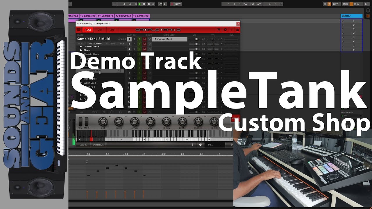 Demo Track: Making A Beat With The Free SampleTank Custom Shop Plugin ...