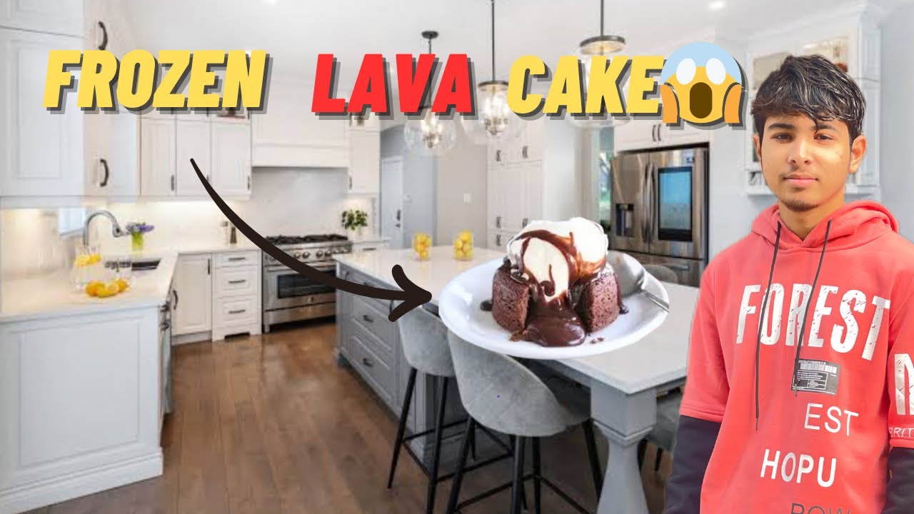 Frozen lava cake 😱| Day 227/365 - YouTube