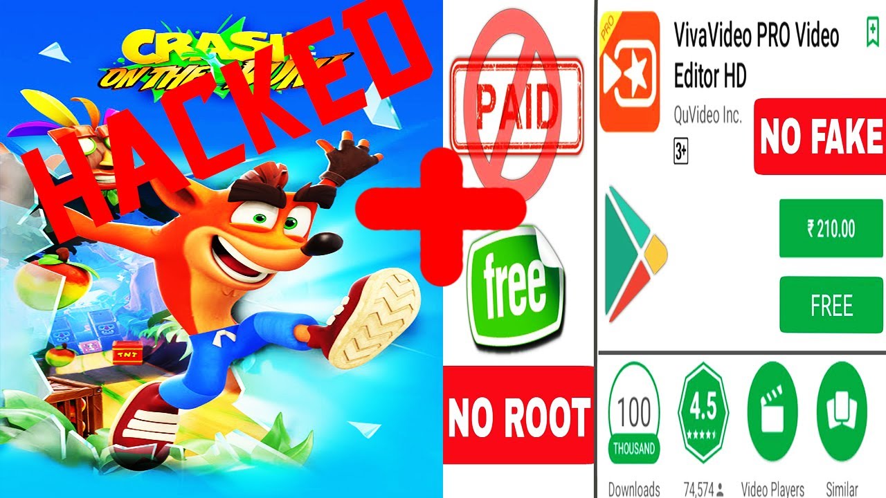 How To Hack Crash On the Run Mobile | How To Download Paid Apps And ...