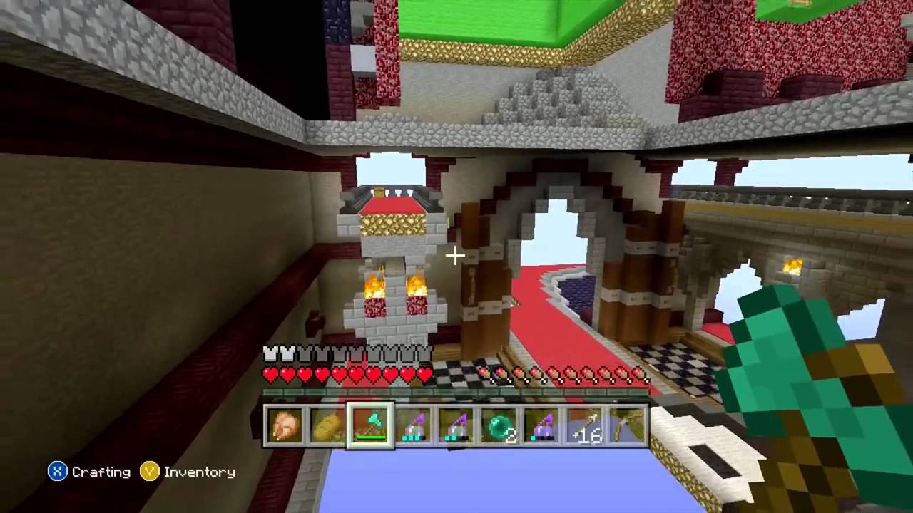 Minecraft Xbox Mario Universe Hunger Games - YouTube