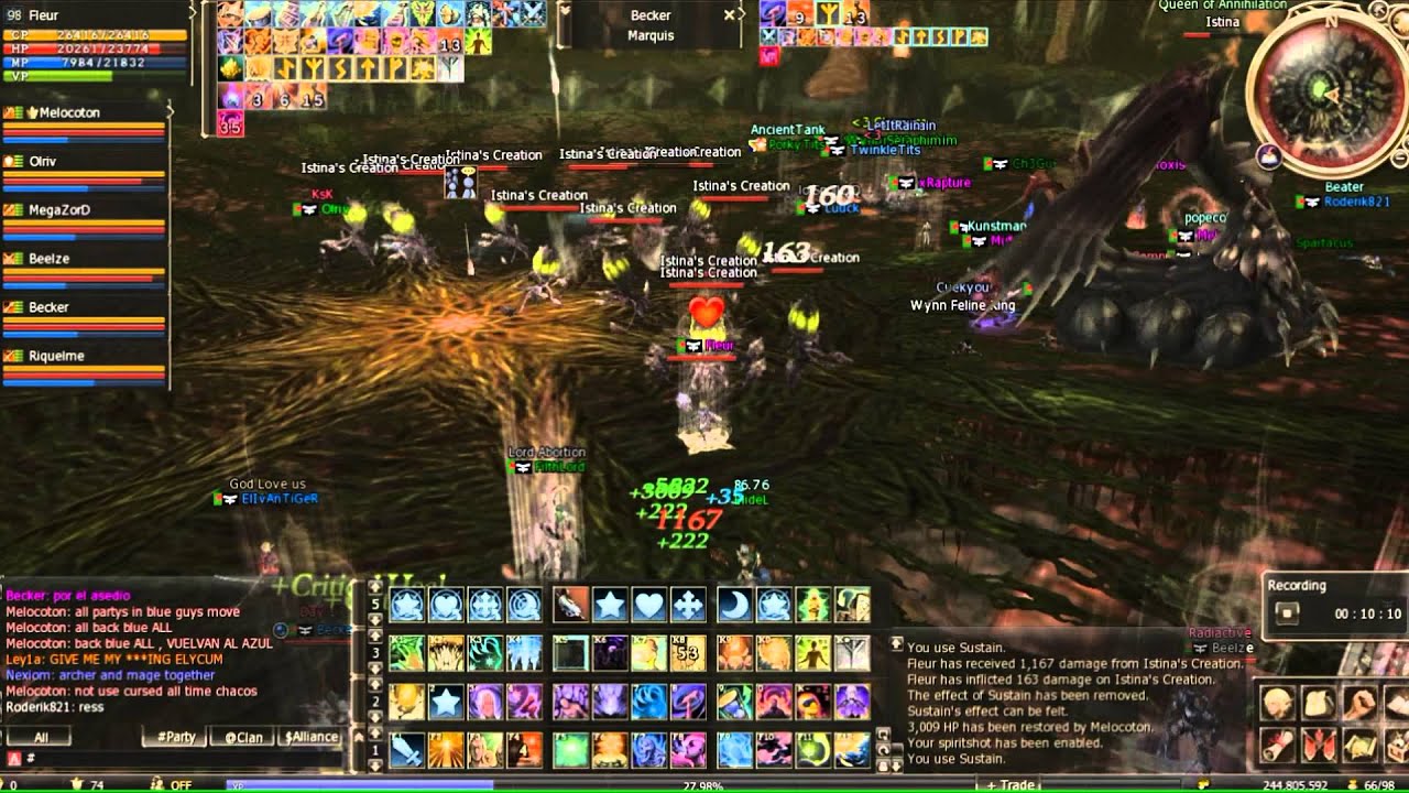 Lineage 2 Official Epic Istina Boss - YouTube