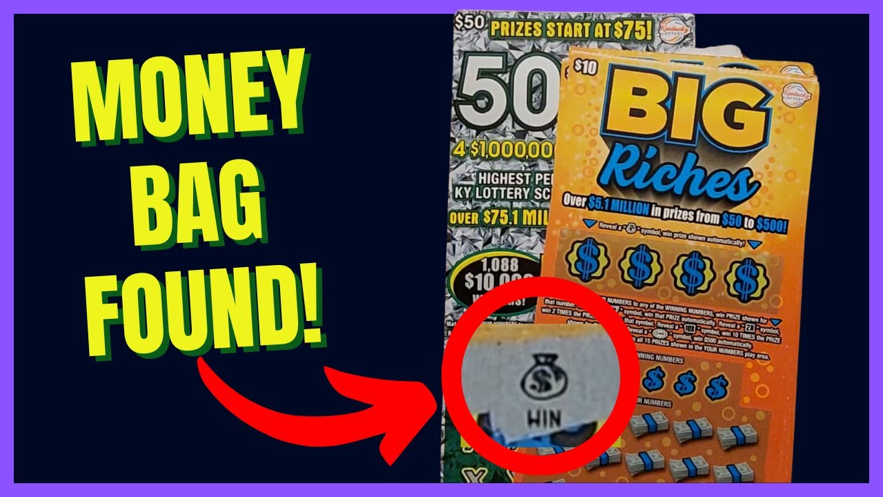 Money Bag Found! 💰 Big Riches and 500X Kentucky Lottery Tickets! 🔥 ...
