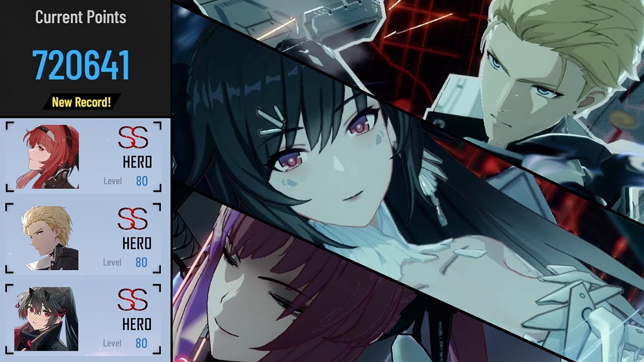 [Punishing Gray Raven] Siege Target 720k - YouTube