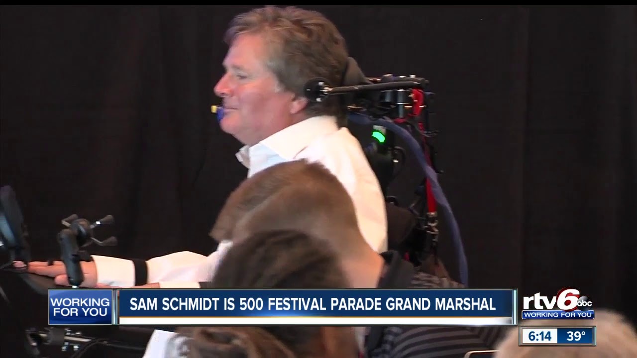 Sam Schmidt is 500 Festival parade grand marshal - YouTube