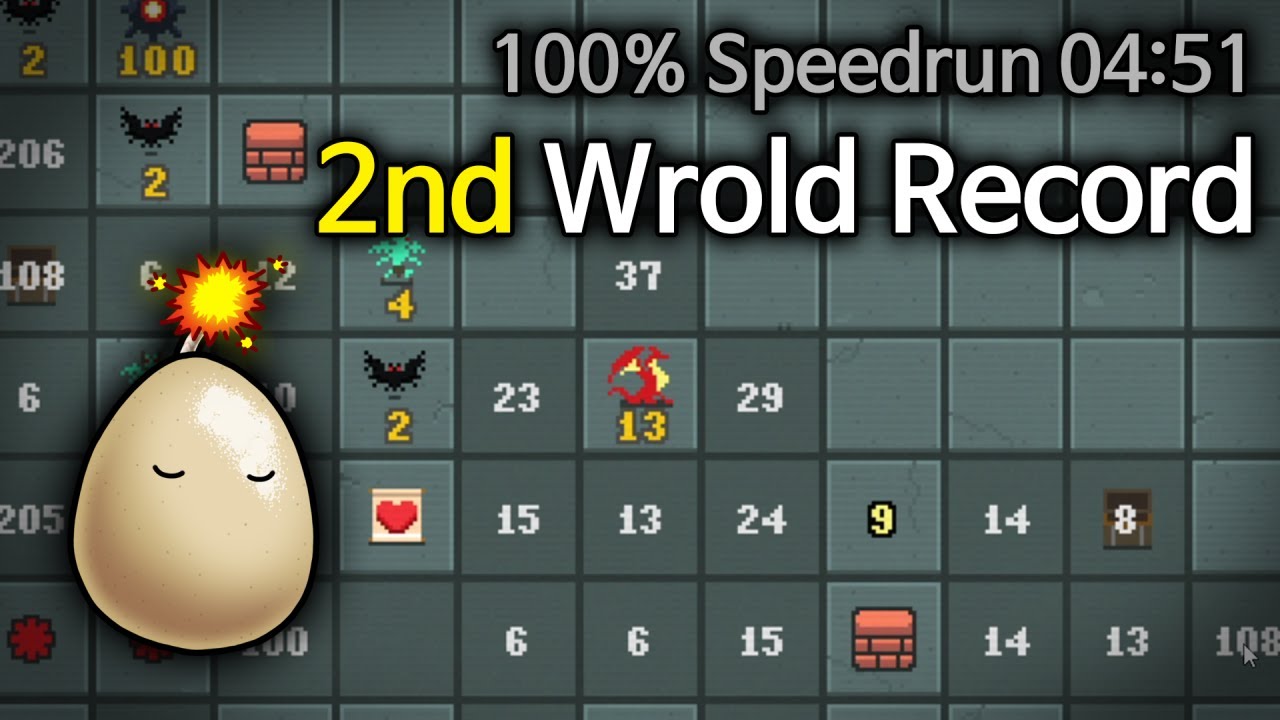 Dragon sweeper Speedrun(100%) 4:51 2nd World Record | Dragon Sweeper ...