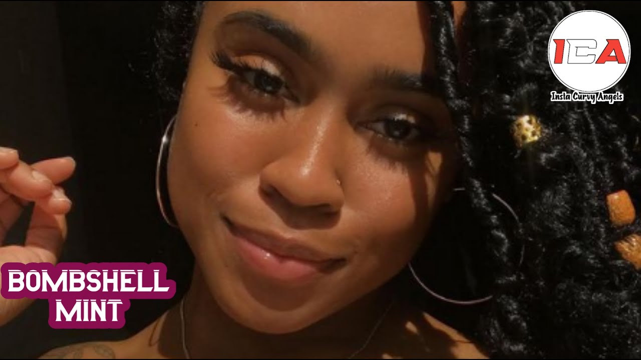 Bombshell Mint | Most Beautiful Plus Size Model | Age | Height - YouTube