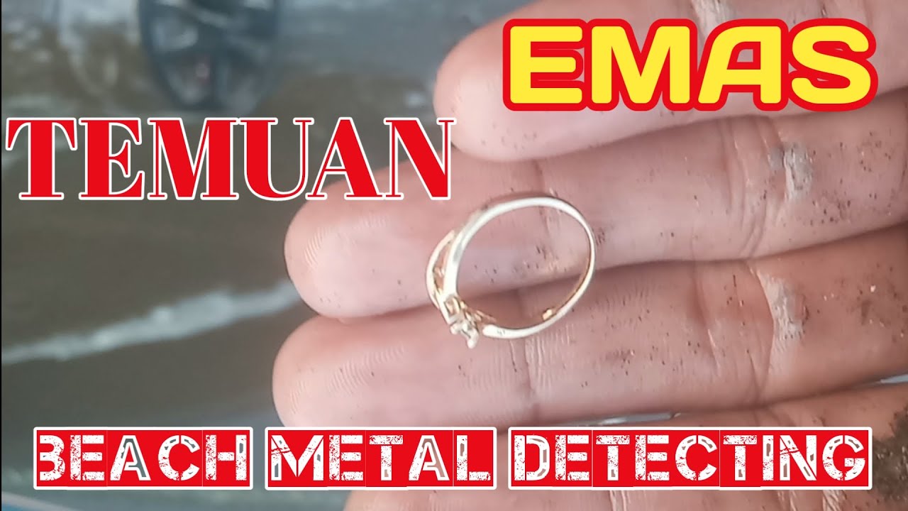 Temuan emas dengan metal detector.|| metal detector pantai - YouTube