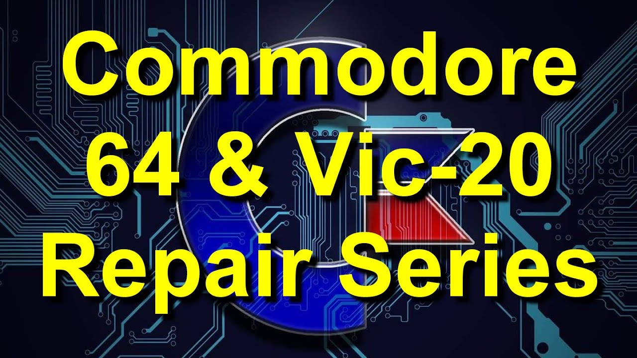 Commodore 64 Repair Series - Swapping Entire Chip Set + RAM Chip ...