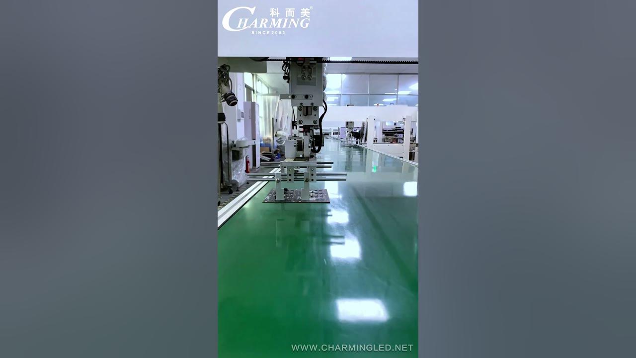 LED module manufacturing process - YouTube