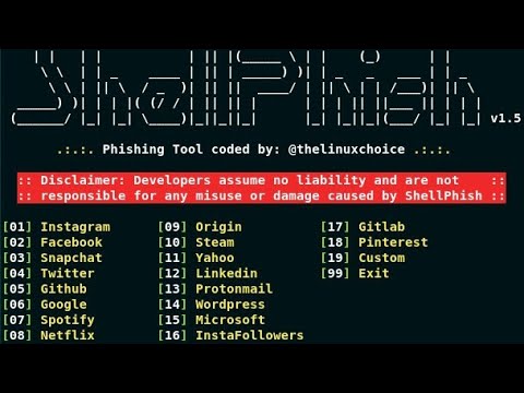 How to install shellphish tool for terminal - YouTube