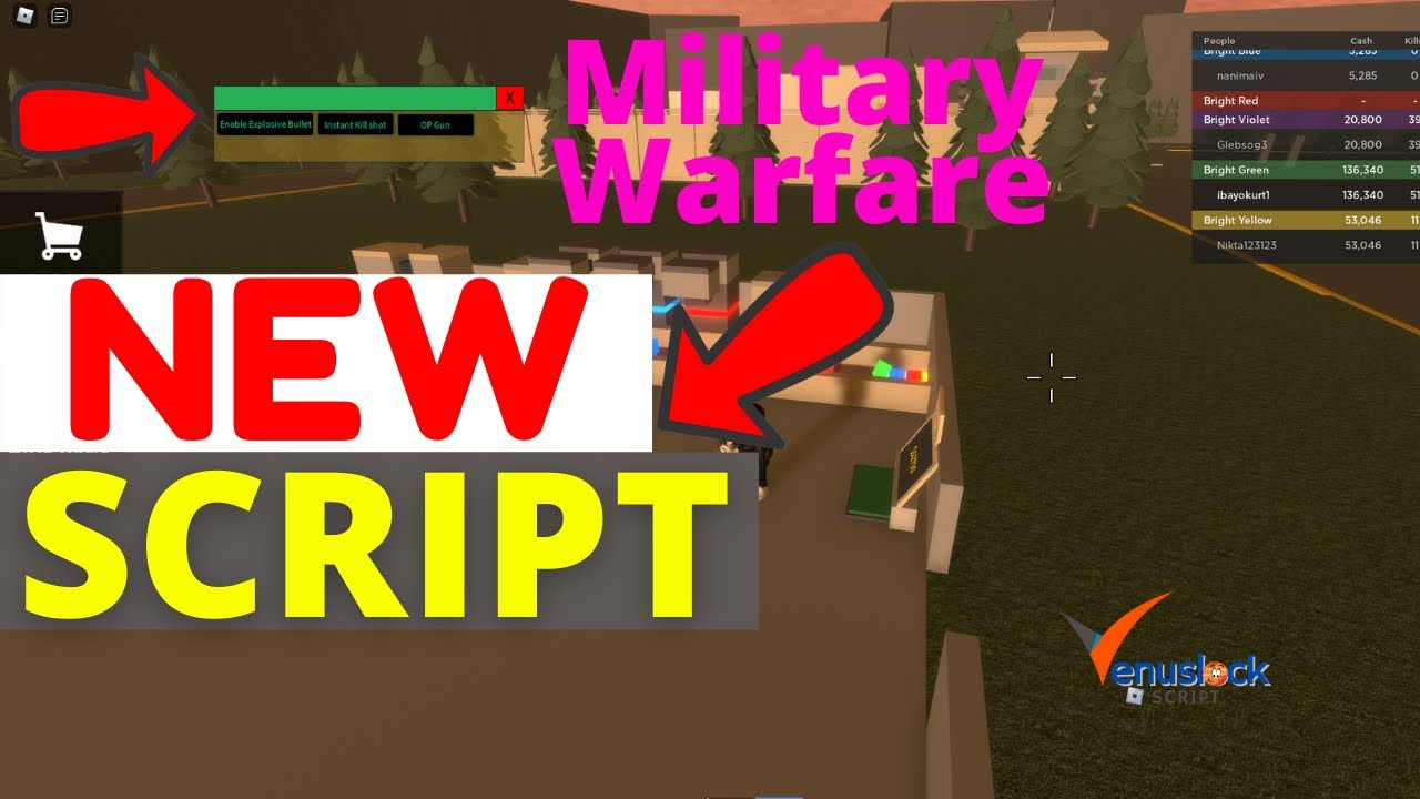 Military Warfare Tycoon Script Roblox | Hitbox | ESP - YouTube