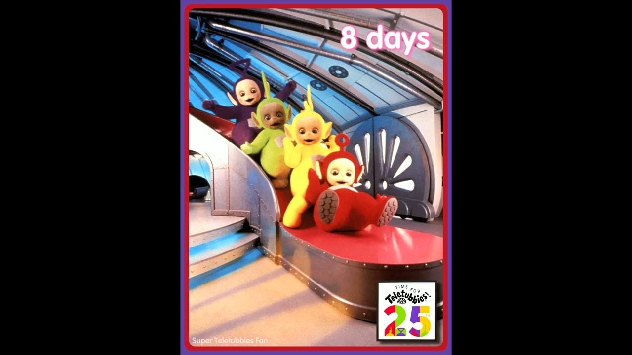 8 Days Until Teletubbies 25th Anniversary - YouTube