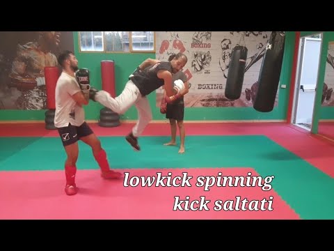 LOWKICK SPINNING KICK SALTATI - YouTube