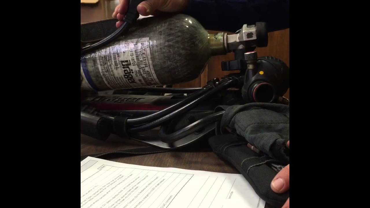 SCBA Monthly Checks - YouTube