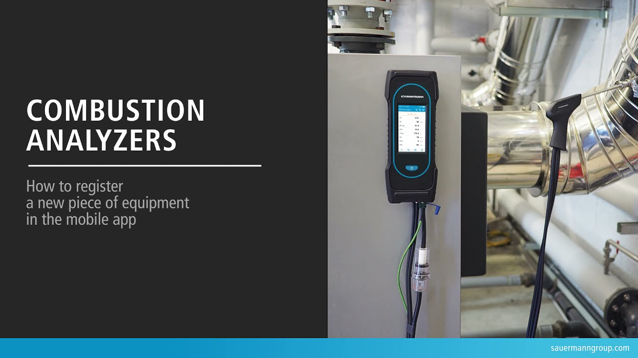 Tutorial: Adding a boiler to the Sauermann Combustion app database - YouTube