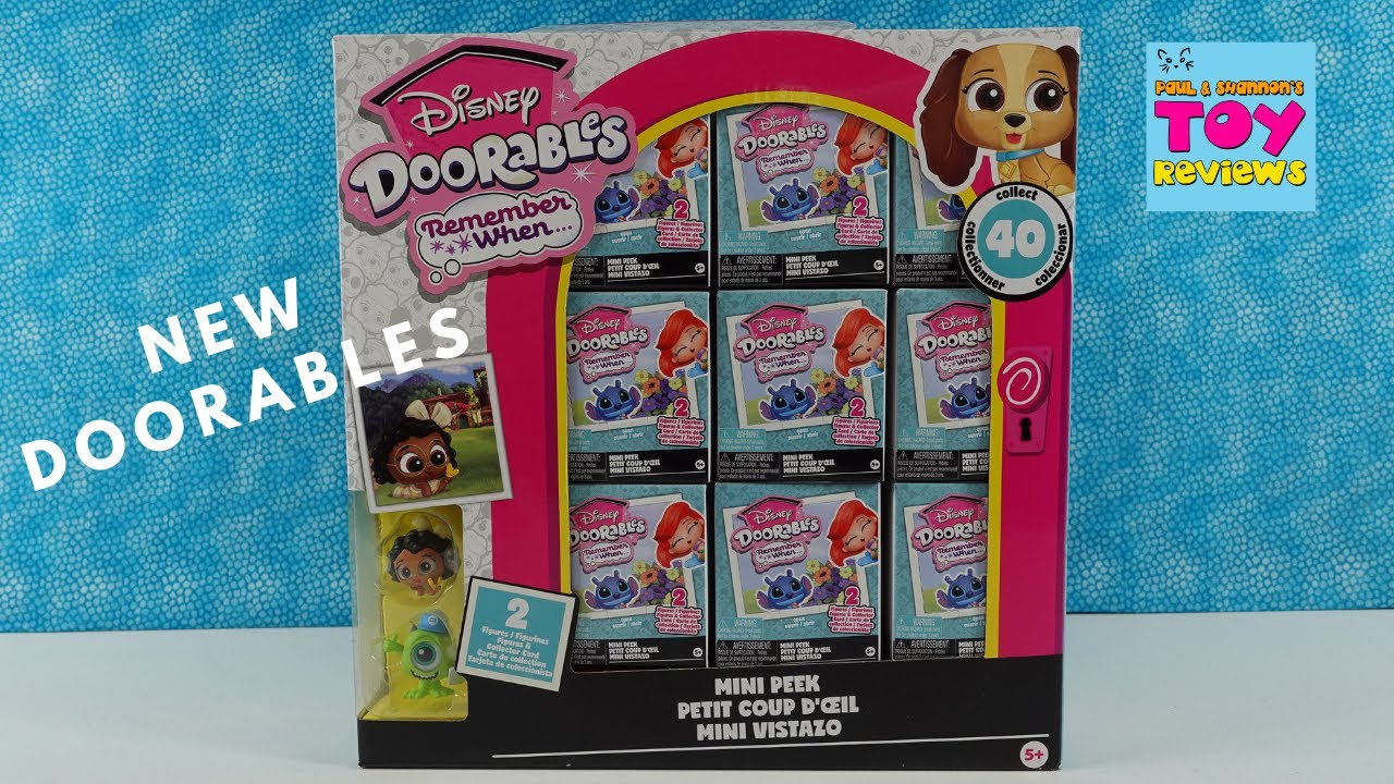 Disney Doorables Remember When Mini Peek Blind Box Unboxing - YouTube