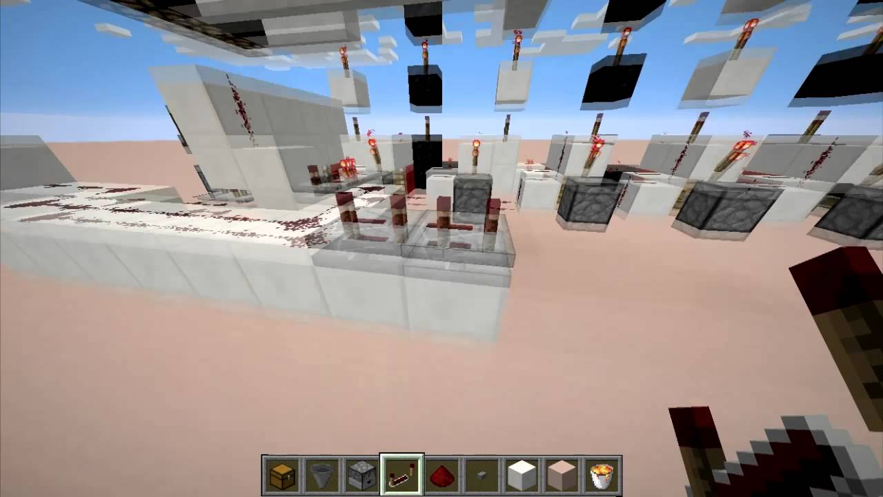Tutorial de Redstone Cap 10 [La Maquina Binaria] - YouTube