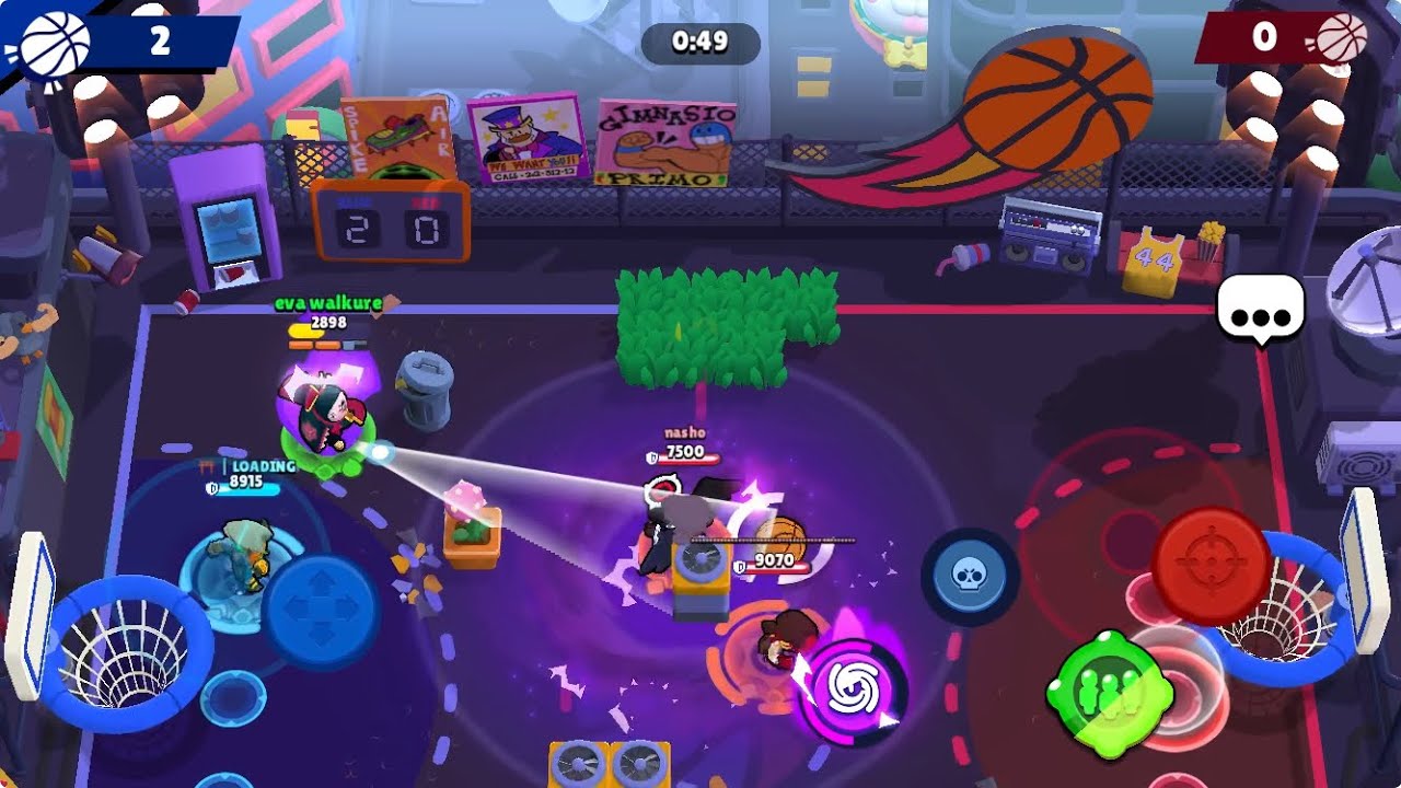 Finally Got GOOD Teammates in Brawl Stars Basketball... And We Actually ...