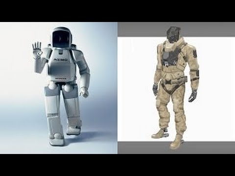 ASIMO vs PETMAN [Most Advanced Humanoid Robots] JAPAN vs USA