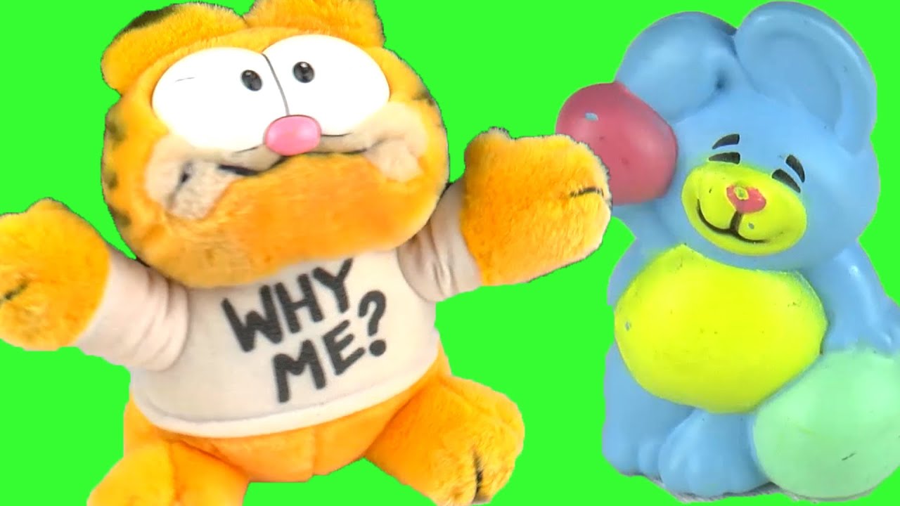 Garfield & Friends Cat Surprise Eggs Toy Children - YouTube