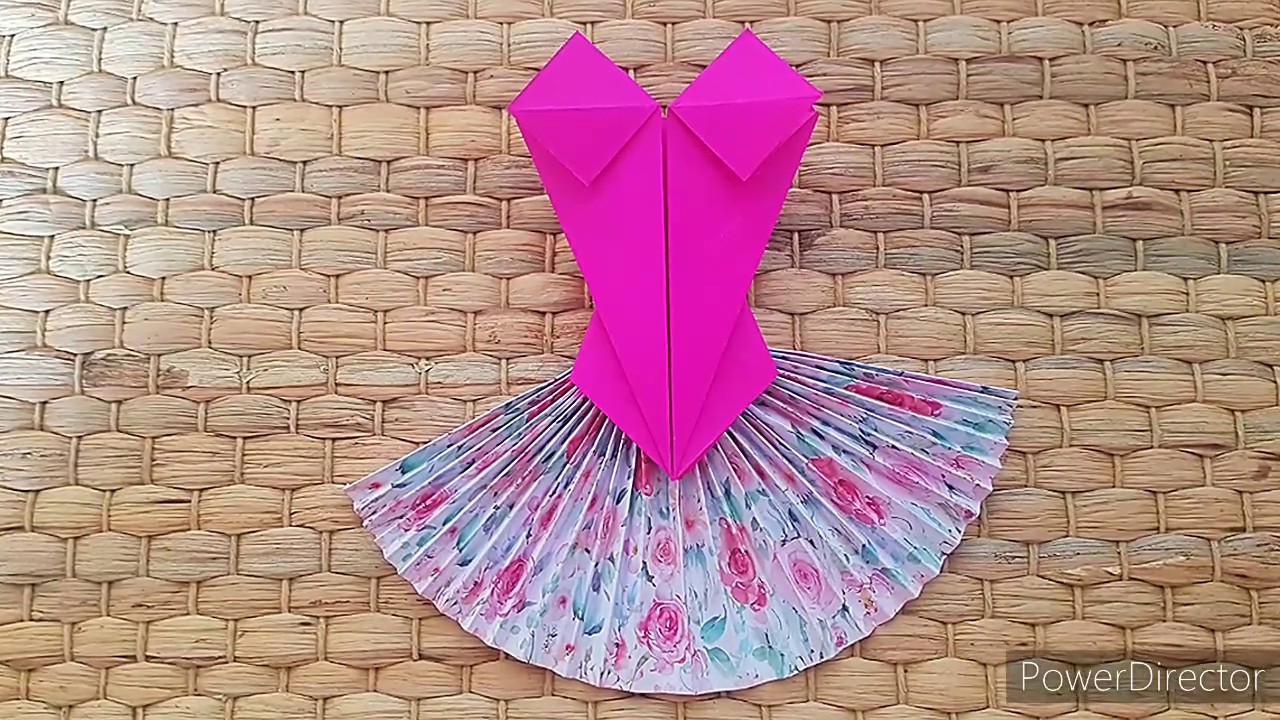Robe origami - YouTube