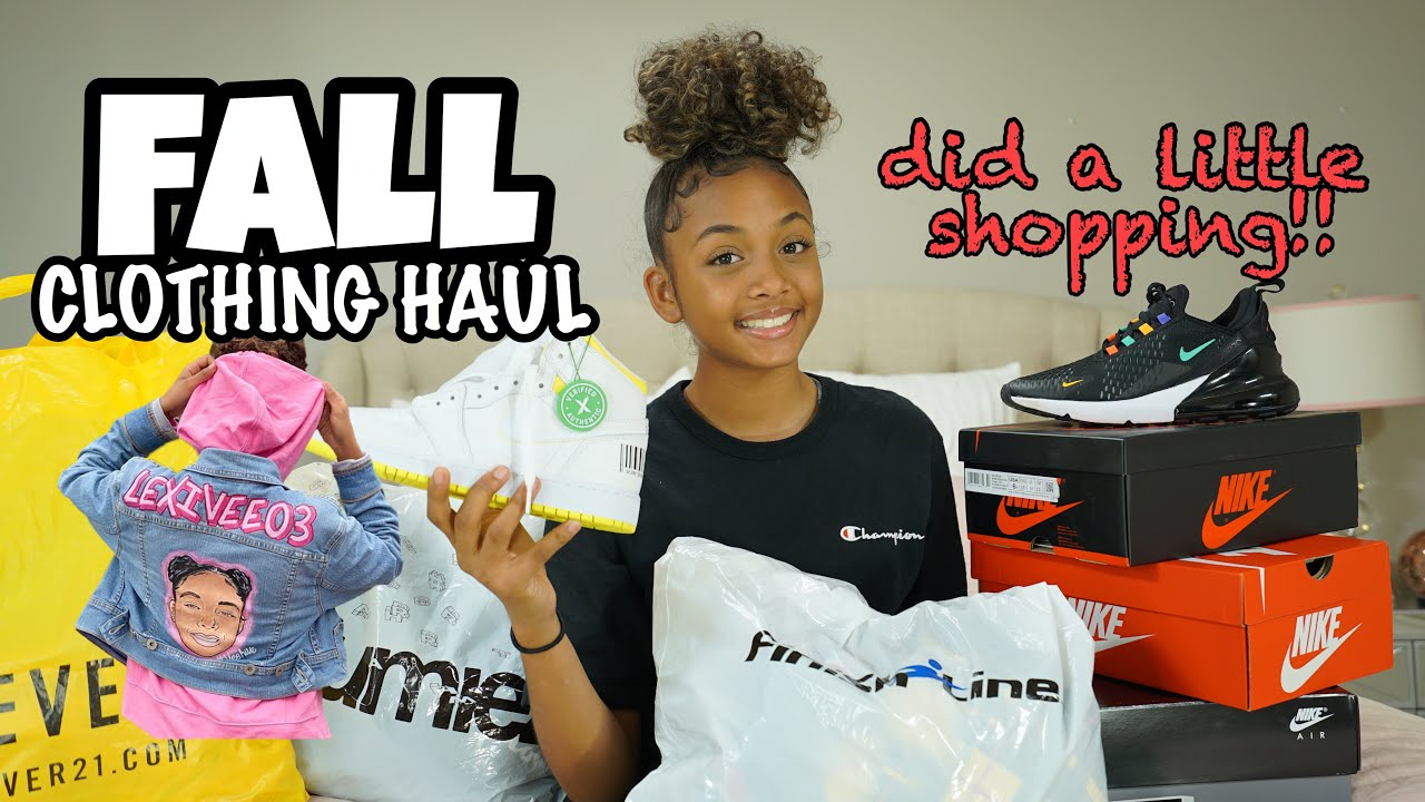 Fall Clothing Haul 2019 | LexiVee03 - YouTube