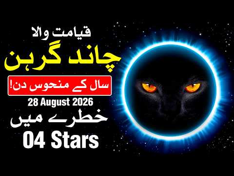Chand Grahan 28 August 2026 | Lunar Eclipse | Chandra Grahan | Mehrban Ali