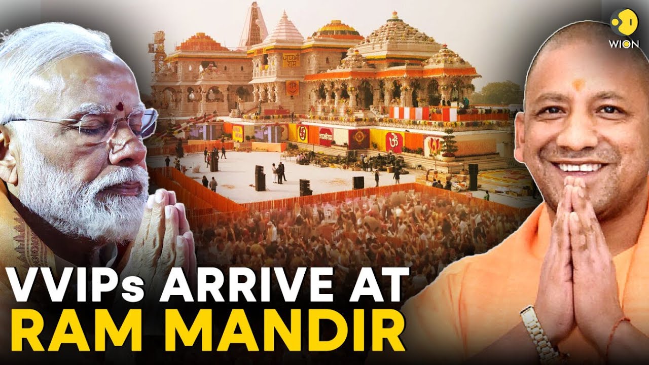 Ayodhya Ram Mandir LIVE: Ram Mandir Inauguration LIVE | PM Modi at Pran ...