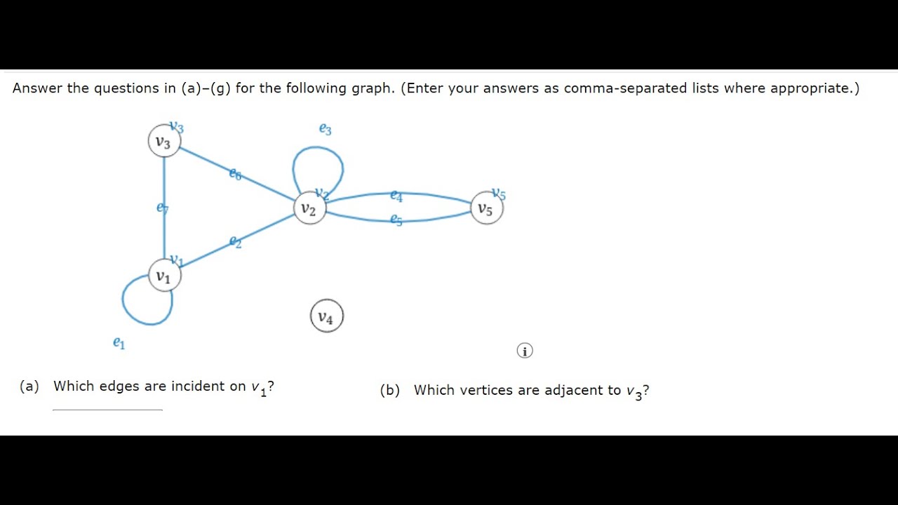 Discrete Mathematics Answer The Questions In a g For The Following