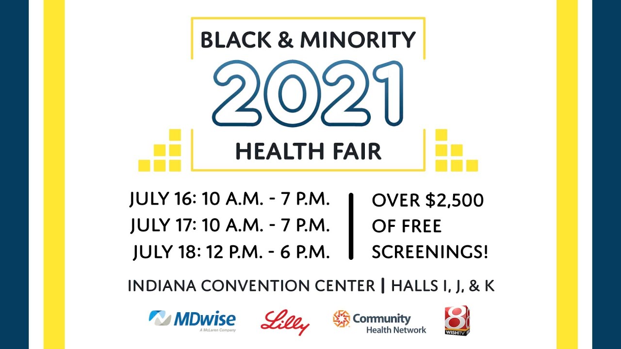 2021 Indiana Black & Minority Health Fair PSA :30 - YouTube