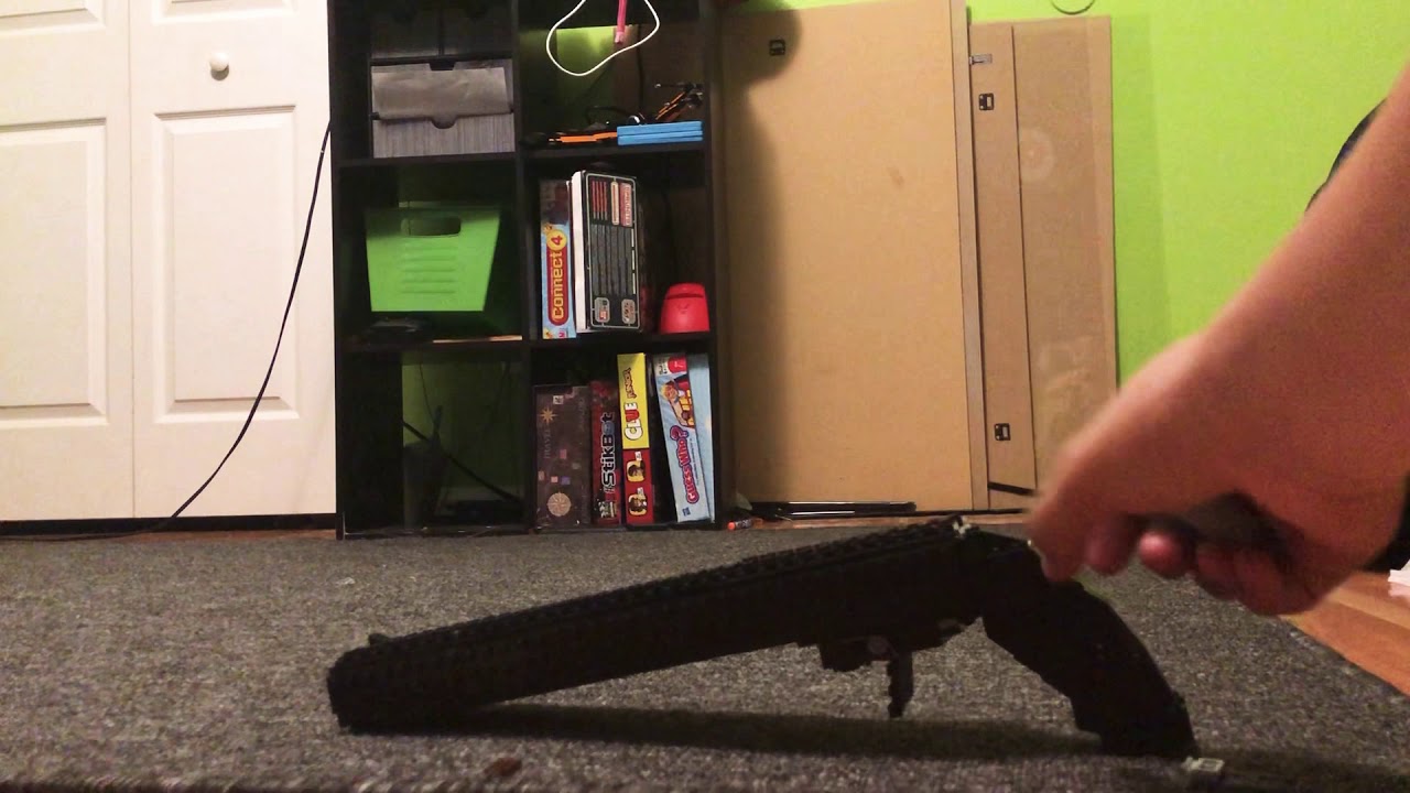 Lego double barrel shotgun tutorial - YouTube