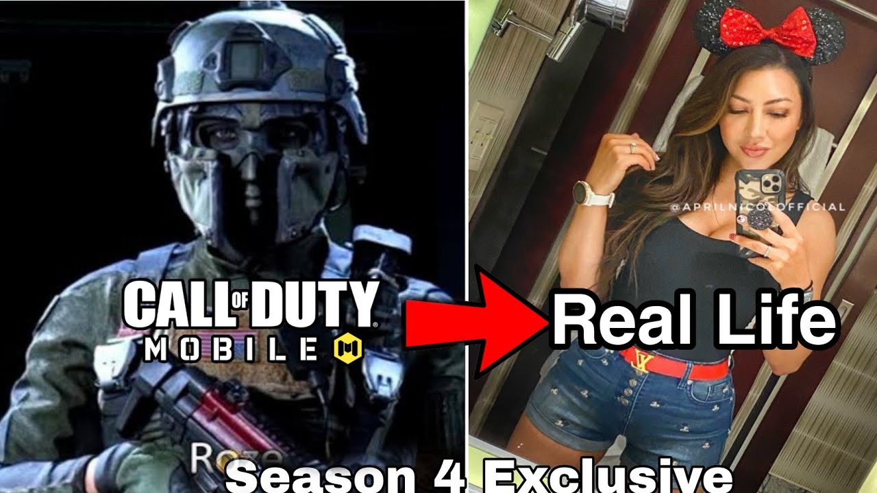 COD Mobile Characters In Real Life (Season 4 Exclusive) - YouTube
