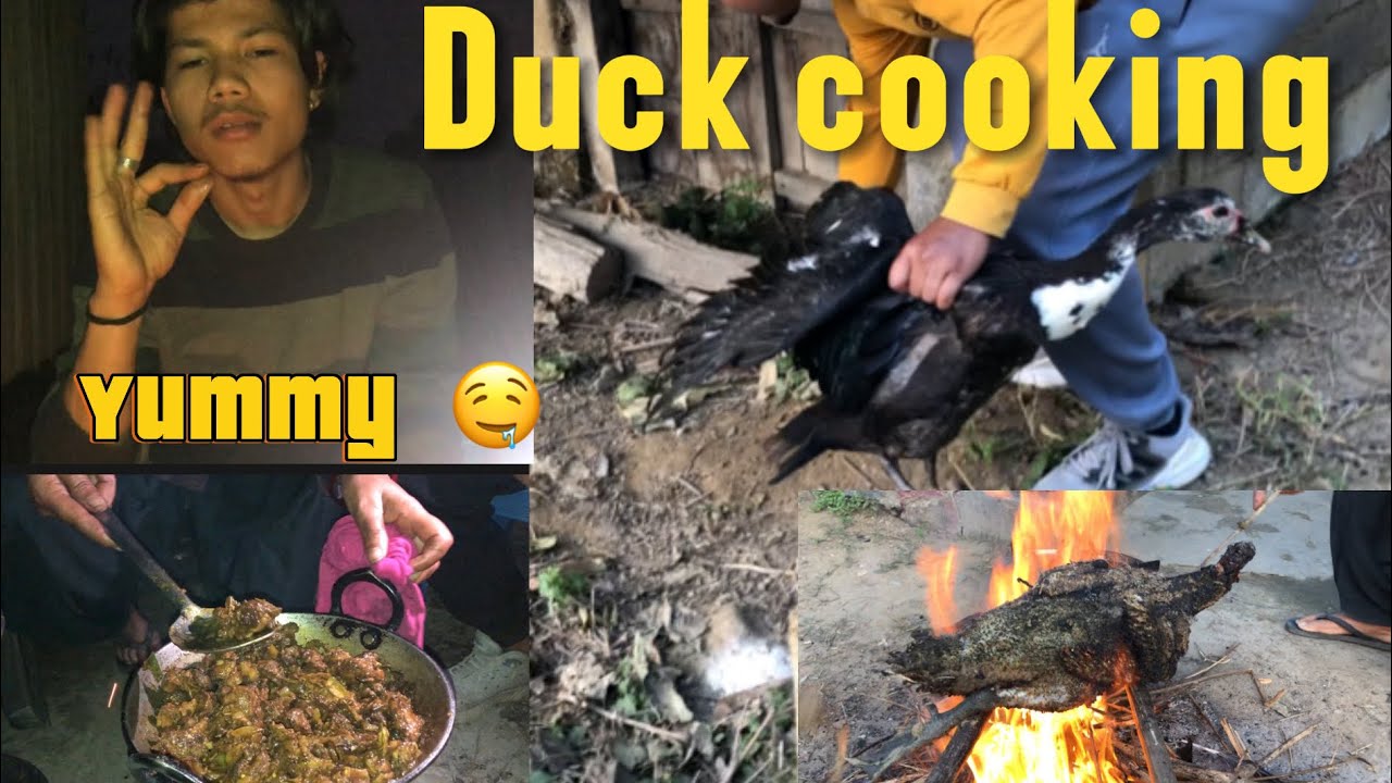 Village style duck cooking gone very testy🤤 ️| duck cooking |duck ...