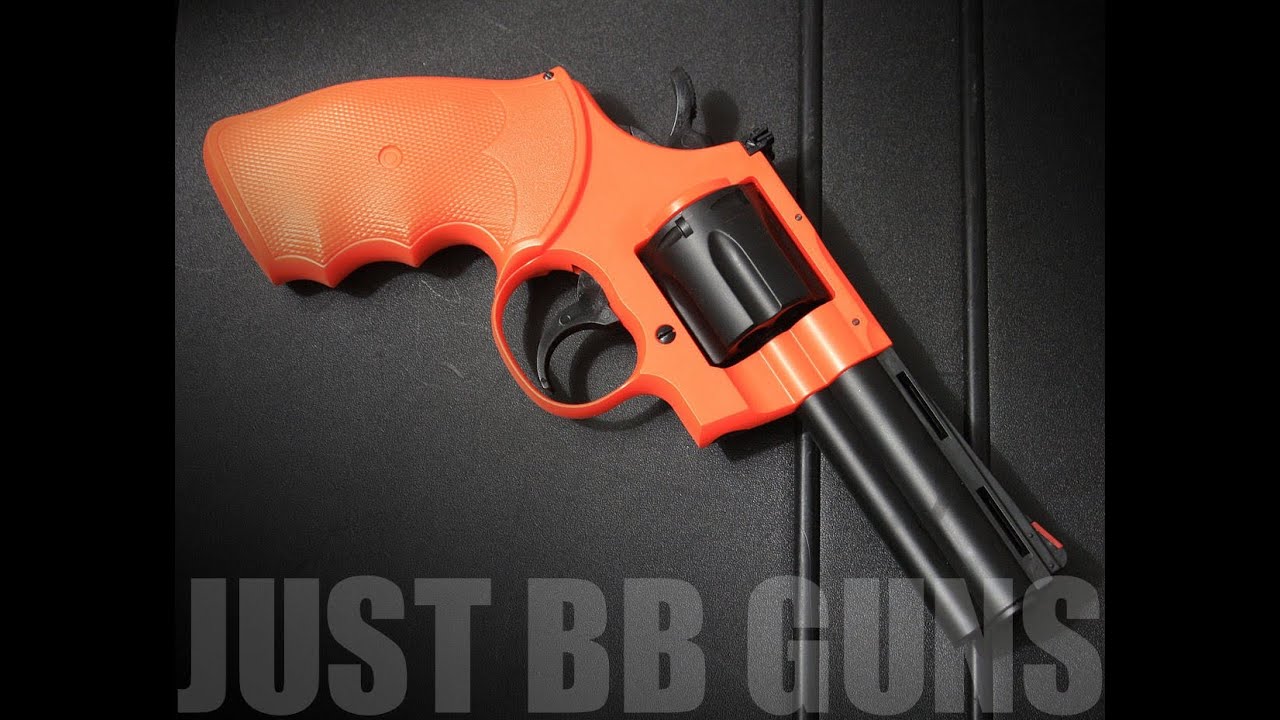 uhc small 6 shot orange revolver - YouTube