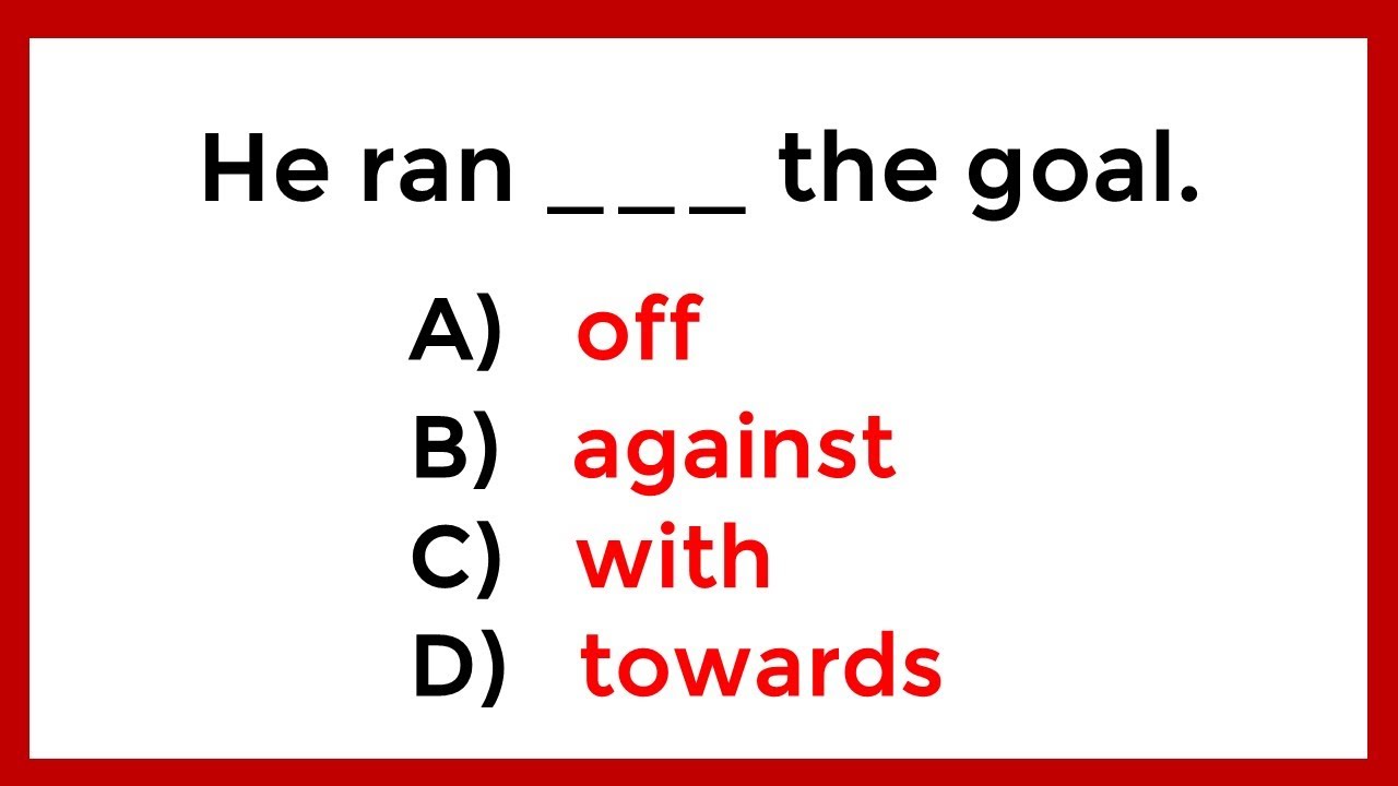 English Grammar Test ️ Can You Pass This Question? 📝Learn and Improve ...