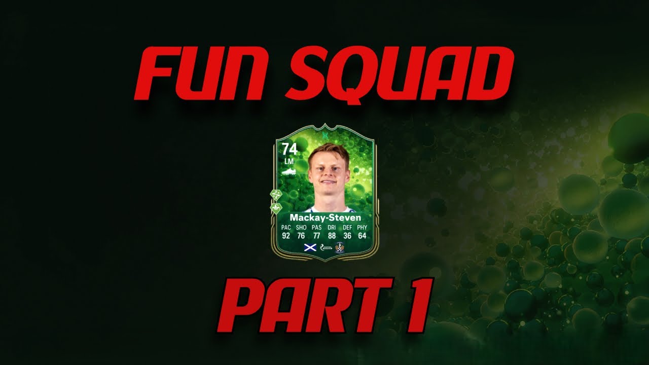 EAFC25 FUN SQUAD EPISODE 1: GARY MACKAY-STEVEN! - YouTube