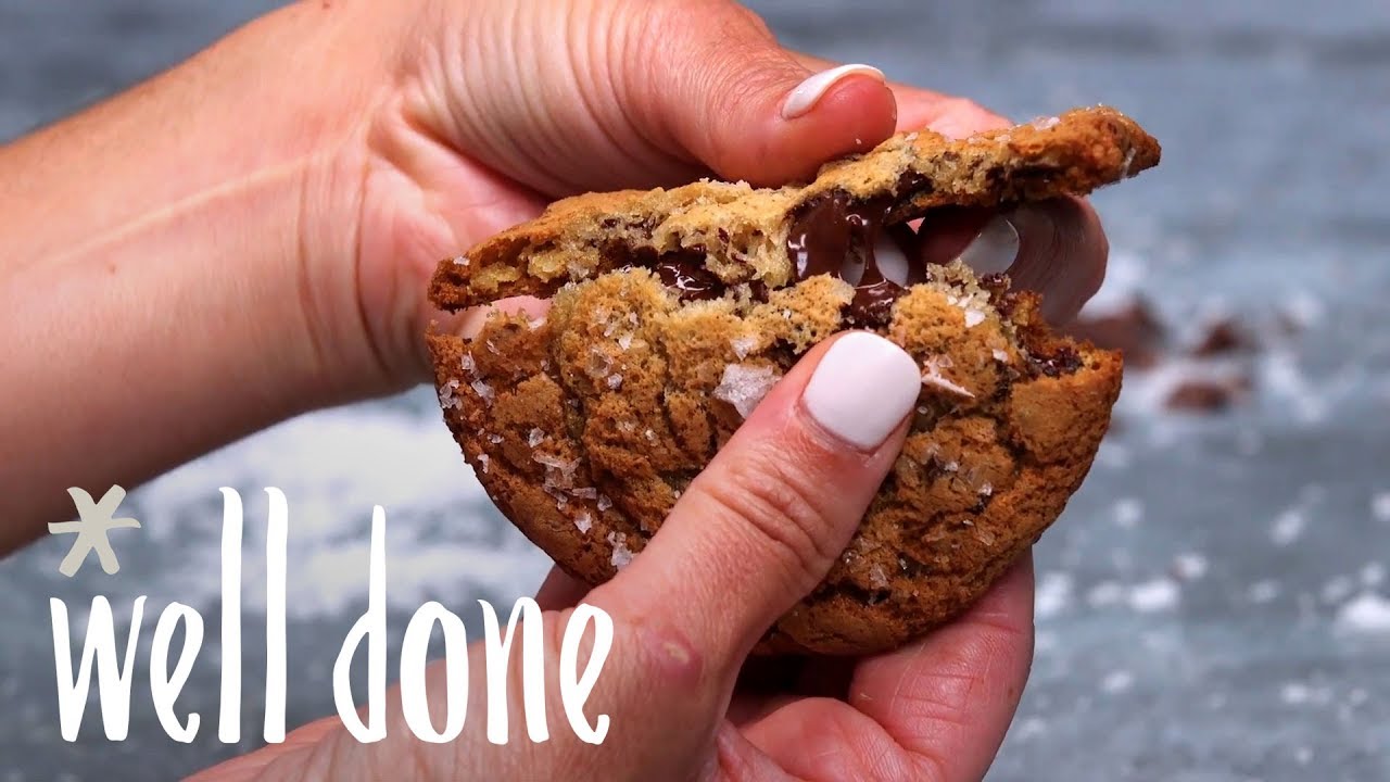The Ultimate Salted Chocolate Chunk Cookies | Recipe | Well Done - YouTube