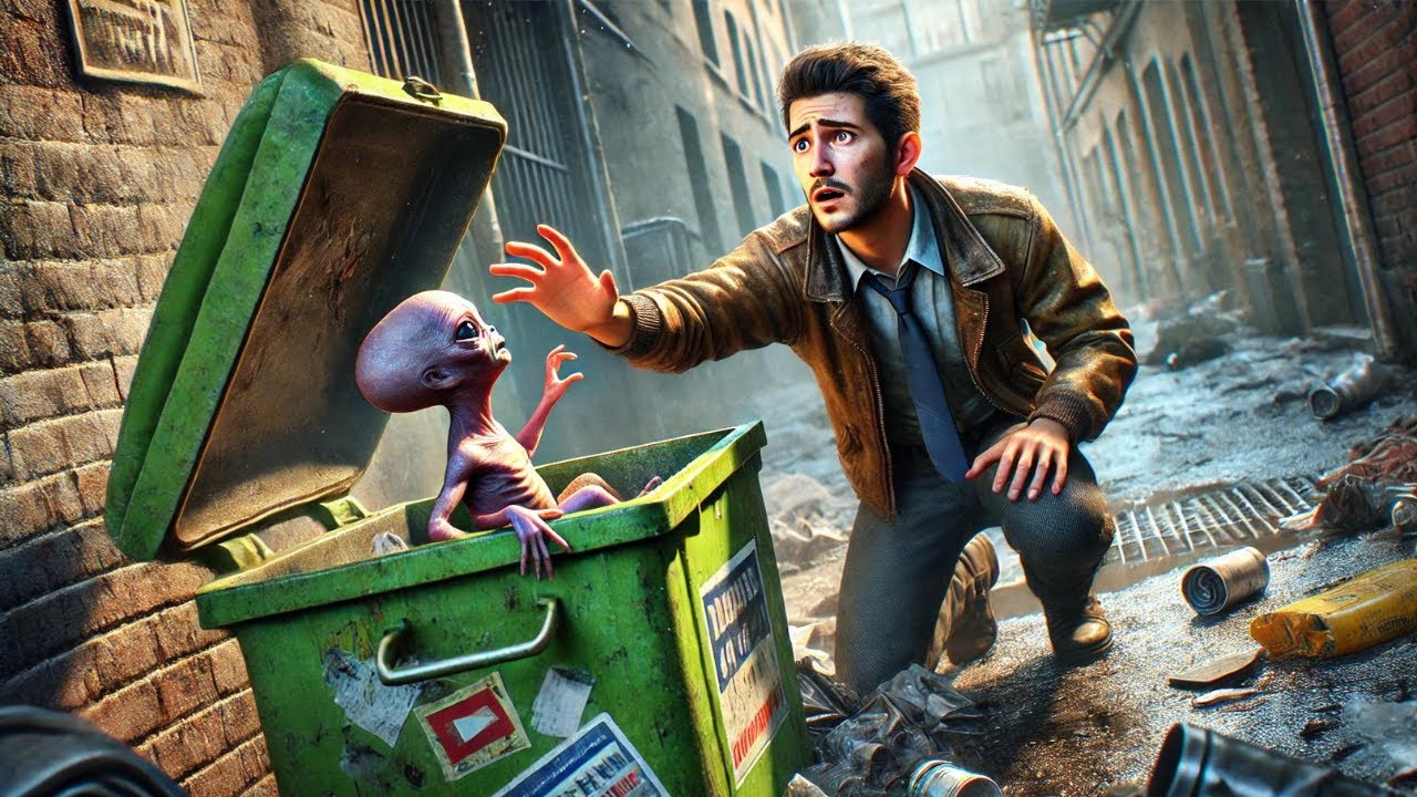 A Man Discovered an Alien Baby in a Trash and Raised Her Like a Real ...