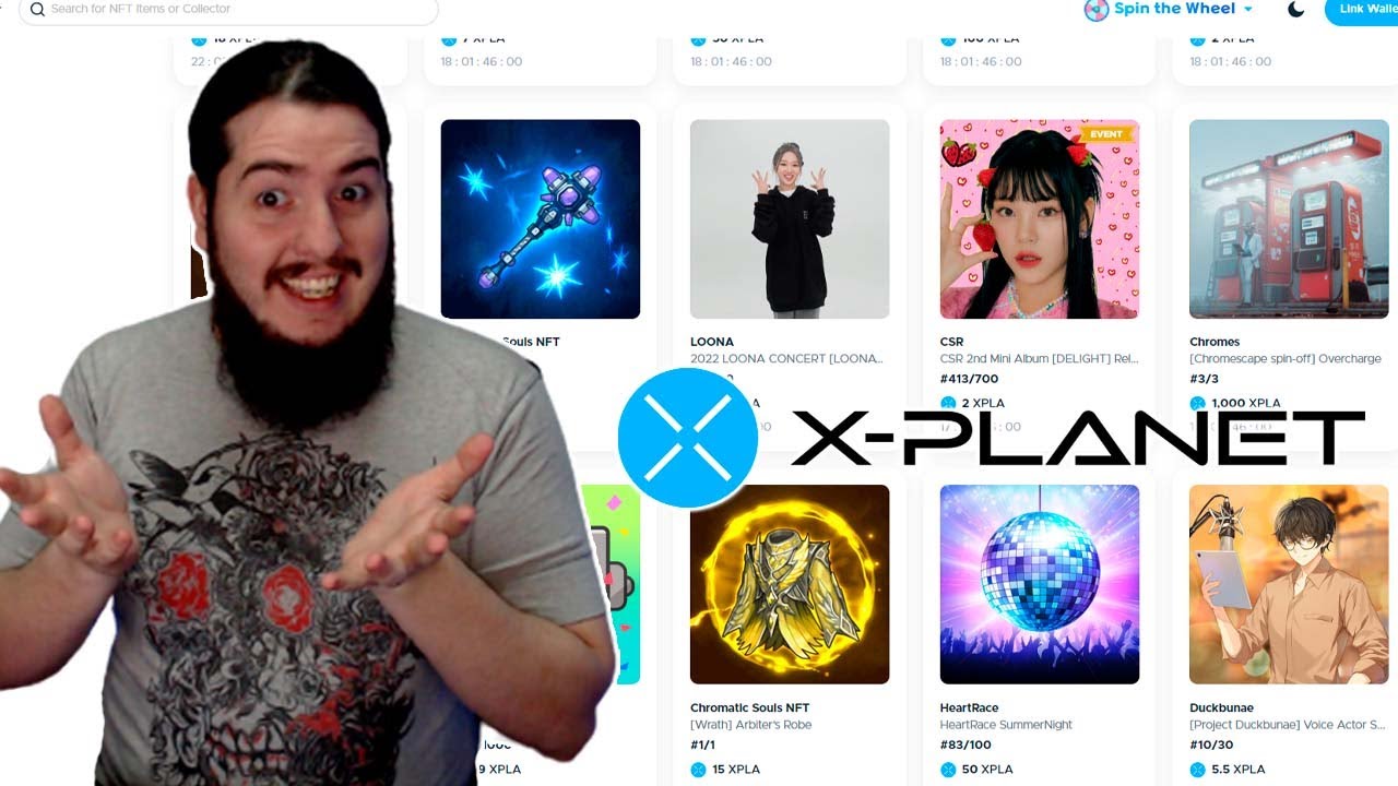 Market nft donde se jutan los juegos el KPOP y el arte - XPLANET - YouTube