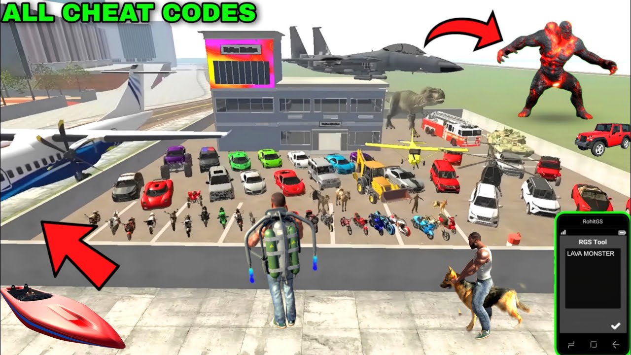 ALL NEW CHEAT CODES In Indian Bike Driving 3D | RGS Tool | New update ...