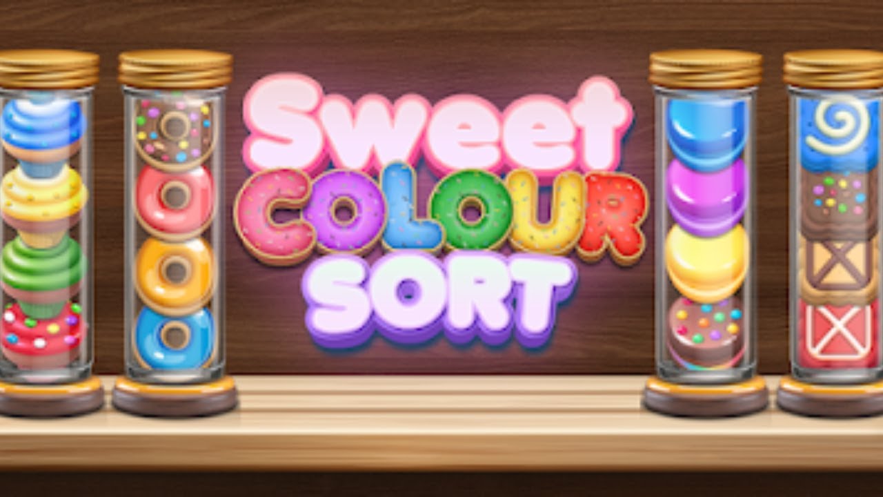 Sweet Color Sort Game Android Gameplay - YouTube