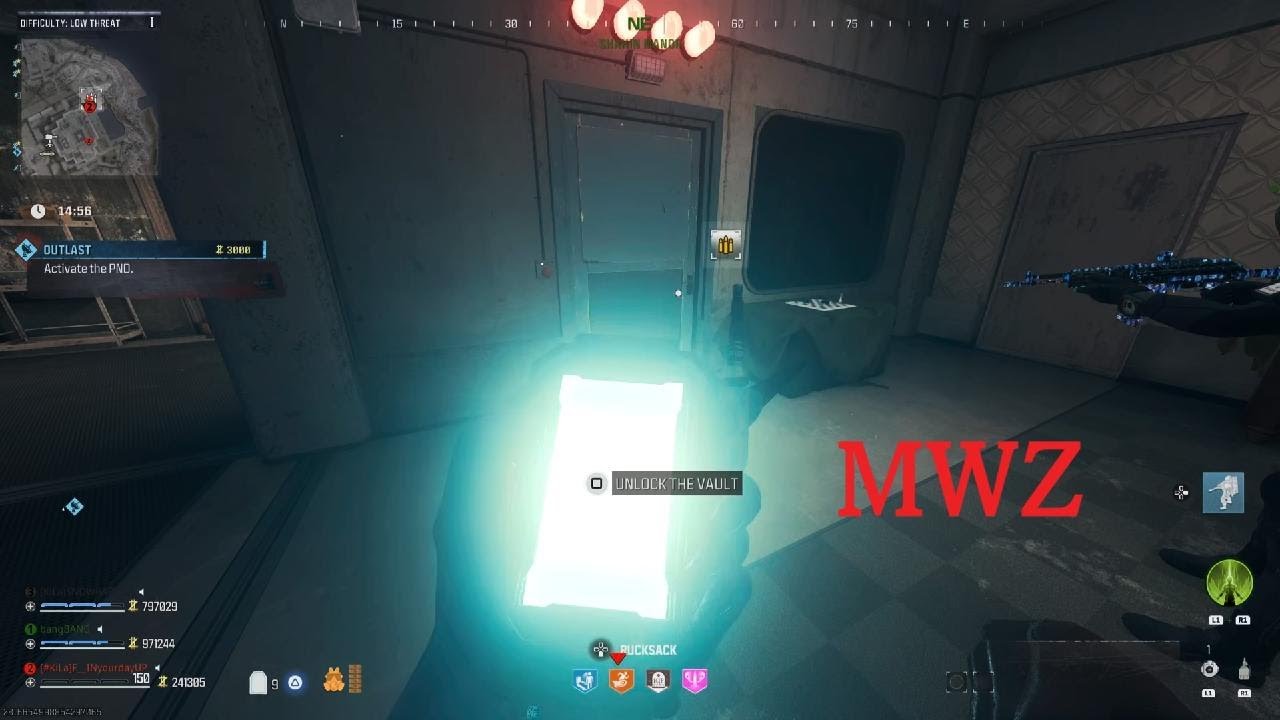 Easter EGG Call of Duty MW3 MWZ OPEN THE VAULT - YouTube