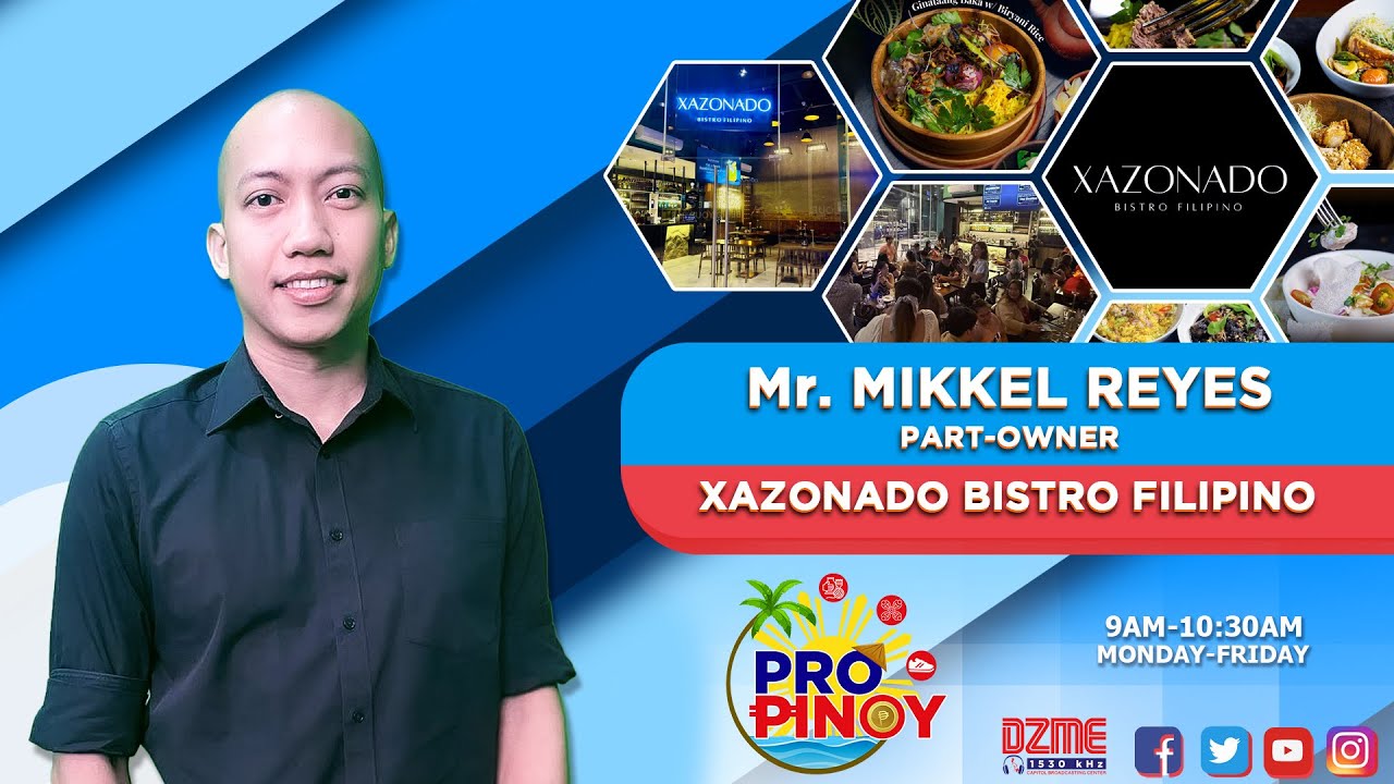 XAZONADO BISTRO FILIPINO sa PRO Pinoy | February 11, 2025 - YouTube