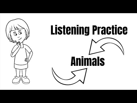 Easy English Listening Practice (Animals) - YouTube